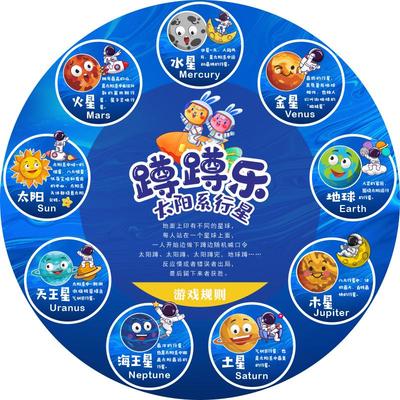 萝卜蹲游戏幼儿园地贴防滑耐磨