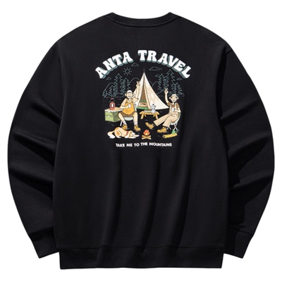 超级安踏xZOLA联名印花卫衣