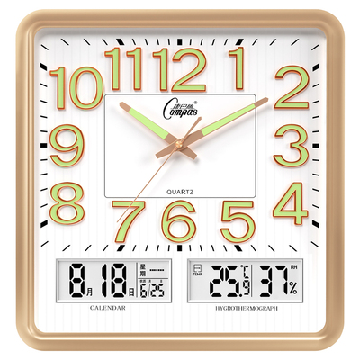 【官方推荐】康巴丝客厅挂钟