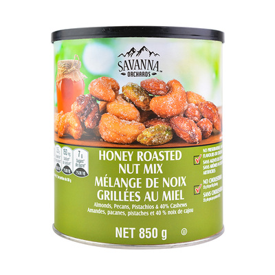 Savann蜂蜜香烤坚果腰果850g