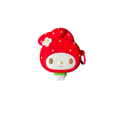 适用于红米buds8蓝牙耳机保护套卡通小花美乐蒂REDMI buds8青春版耳机壳硅胶6Pro萌系5Pro可爱红米8活力版女