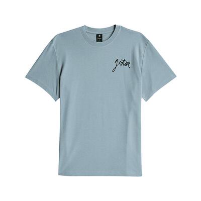 G-STAR男士休闲圆领短袖T恤