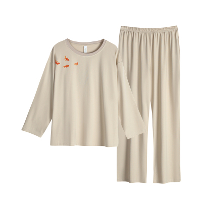 上海故事莫代尔长袖女款家居服