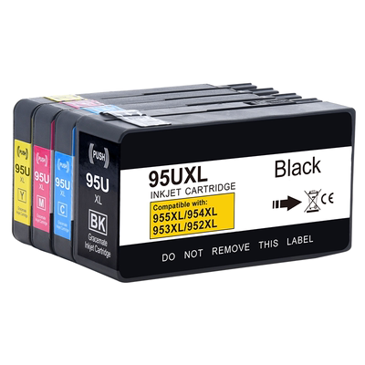 适用惠普hp955xl墨盒7740 8210 8216 8710彩色打印机8720 8730 8740墨水HP952XL北美版HP953XL黑色墨盒通原装