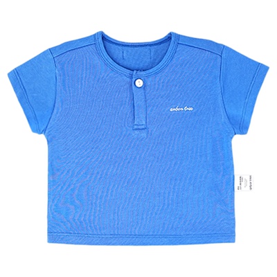 男女宝夏季短袖T恤纯有机棉