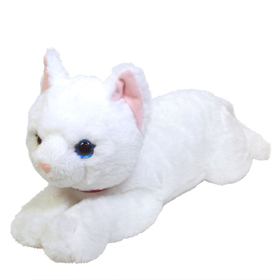 sunlemon仿真白色猫毛绒玩具玩偶