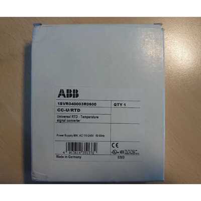 议价1SVR040002R0500 CCURTD ABB适用