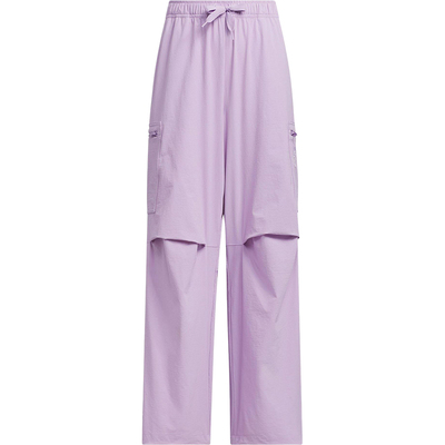 Adidas/阿迪达斯官方正品三叶草女士宽松抽绳直筒运动裤JN1685