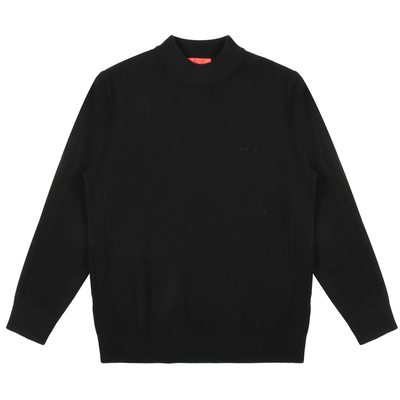 Raidy Boer/雷迪波尔男装休闲秋冬烫钻半高领针织衫绵羊毛衣5047