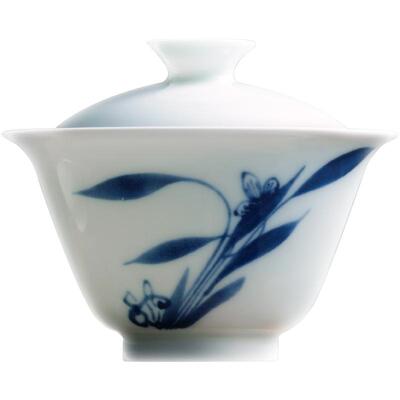 学古盖碗小巧易拿不烫手出汤利落