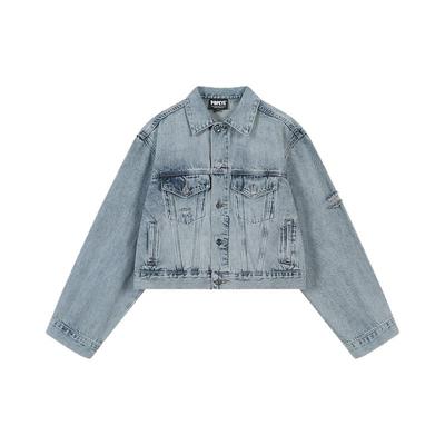 innplanet大力水手复古牛仔夹克