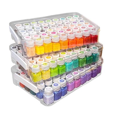 拼豆221色手工diy瓶装融合豆