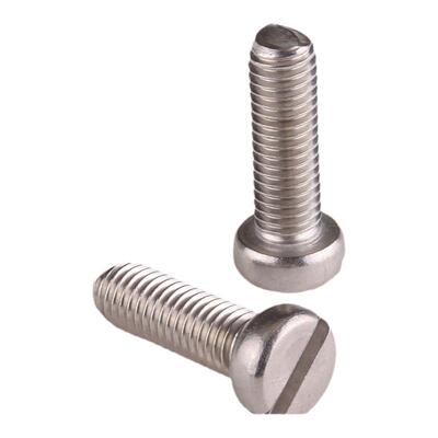 不锈钢一字圆柱头螺丝钉