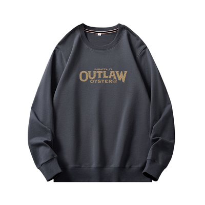 秋季套头圆领卫衣胖子男款