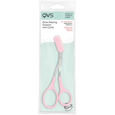 屈臣氏化妆工具qvs组合剪刀修眉