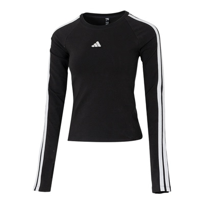 阿迪达斯女装长袖T恤26夏季新款运动服跑步打底健身训练服KS0030