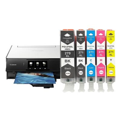 鑫加威适用佳能彩色打印机墨水盒