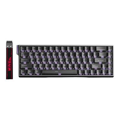 狼蛛WIN68HE键帽磁轴键盘有线RT0.01mm高性能客制化电竞游戏专用