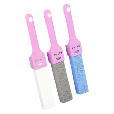 无死角去污除黄浮石马桶刷清洁剂