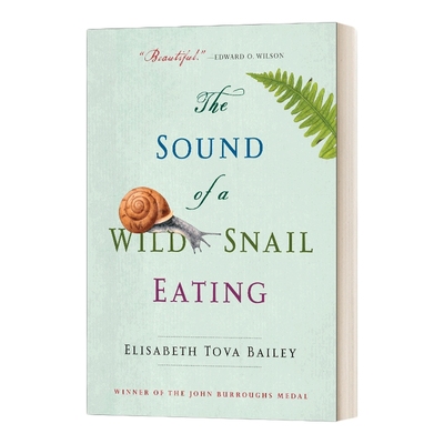 英文原版 The Sound of a Wild Snail Eating 蜗牛教我慢慢活 英文版 进口英语原版书籍
