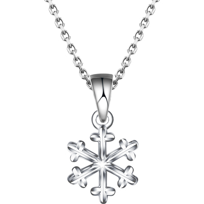 Pt．Charm铂金吊坠雪花