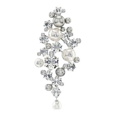 施华洛世奇Constella胸针别针高级配饰仿珍珠送礼物