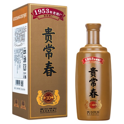 贵常春贵10贵州酱香型白酒53度