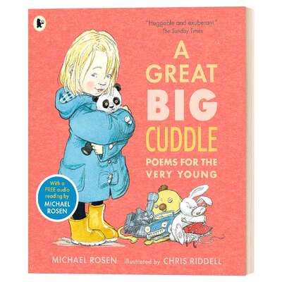 英文原版 A Great Big Cuddle 大大的拥抱 2017格林纳威奖提名 英文版儿童全英语书