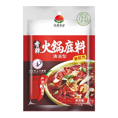 沙湖火锅底料宁夏清真香辣清油