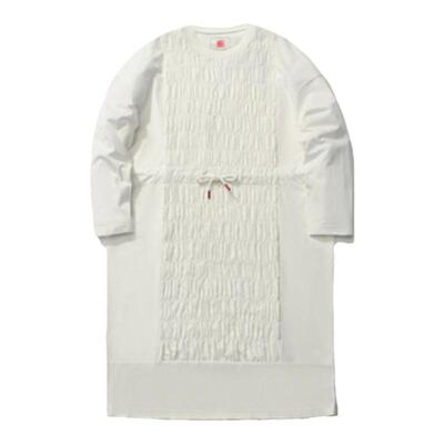 Lining/李宁正品新款夏季秀款女子宽松连衣裙ASKR160