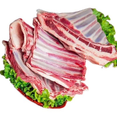 新鲜冷冻正宗清真现杀内蒙古羊排尖肋排小羊排羊蝎子羊角排山羊