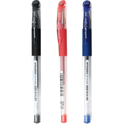 三菱手账可换芯中性笔3支包邮