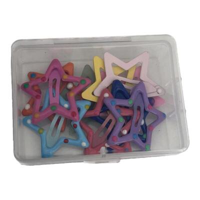 边夹元气少女糖果色发夹