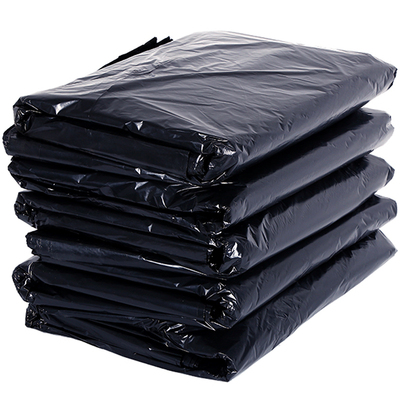 大号大码加厚黑色垃圾袋子学校医院超市商场大桶袋垃圾袋批发定做