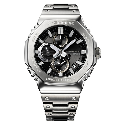 卡西欧新一代全金属八角手表