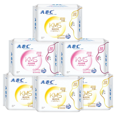 ABC日夜棉柔表层卫生巾