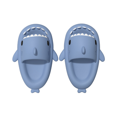 chikoku小软泥鲨鱼拖鞋女夏季居家厚底防滑浴室洗澡凉拖室内情侣