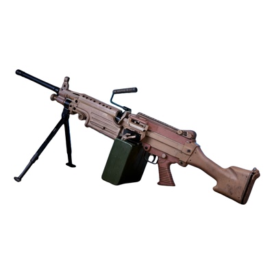 战鹰M249电动连发软弹玩具枪