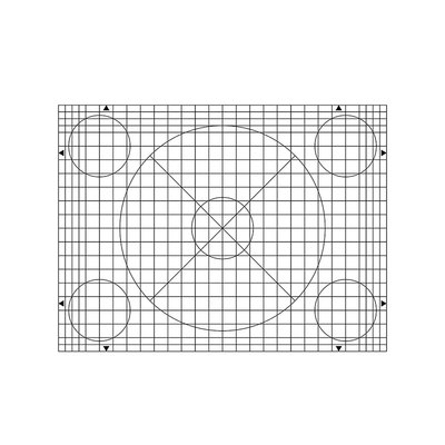 镜头畸变测试几何失真畸变测试卡