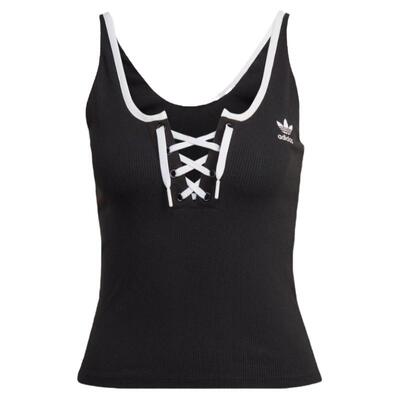 阿迪达斯三叶草拉绳绑带百搭背心
