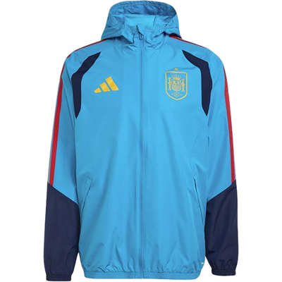Adidas/阿迪达斯官方正品新款男蓝藏蓝色球类运动夹克外套KA3498