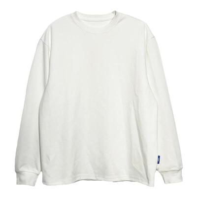 3dge长袖简约青少年同色logoT恤