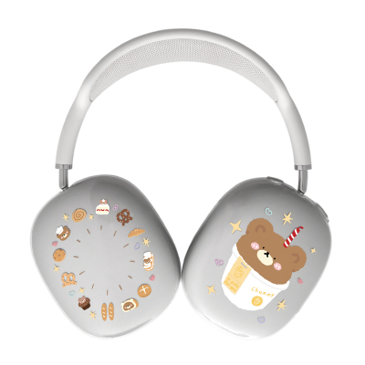 揪咪airpodsmax小熊蛋糕保护软壳