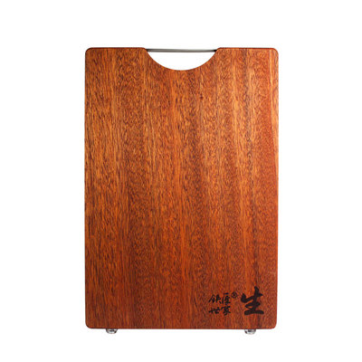 家用铁匠世家长方形乌檀木案板