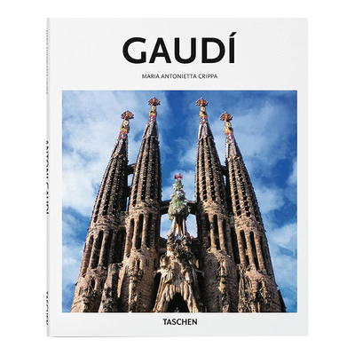 【现货】[TASCHEN出版社]【Basic Art 2.0】Gaudi 安东尼 高迪 高蒂 西班牙建筑设计大师 加泰隆现代主义 英文原版图书籍进口正版