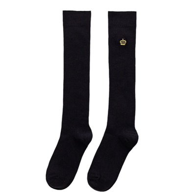 显瘦美腿棉质小腿袜学院风