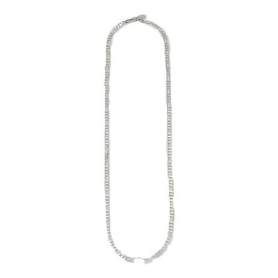 ASCENDER925纯银超薄车花长项链