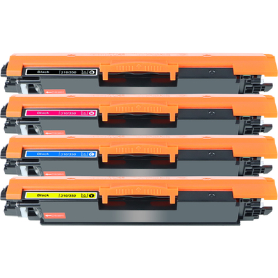 智灵美适用惠普M176n硒鼓M177fw CP1025nw CF350A墨盒CE310A粉盒HP LaserJet Pro M175a碳粉CE314A打印机墨粉