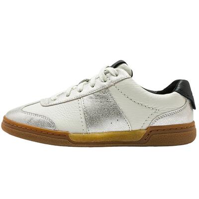 clarks其乐银色德训鞋小白鞋板鞋