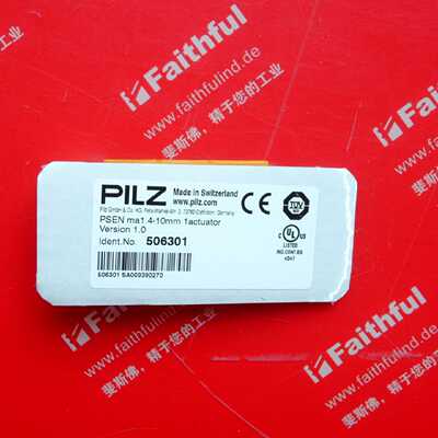 议价Pilz 506301 皮尔磁全新安全传感器 PSEN ma1.4-10mm 1actuat